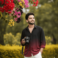 Young man with camera AI Photo Editing Prompt for Gemini